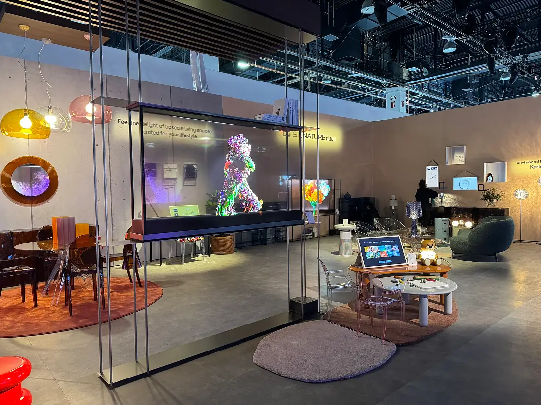 Τεχνολογία και Design στη διάφανη και ασύρματη OLED της LG